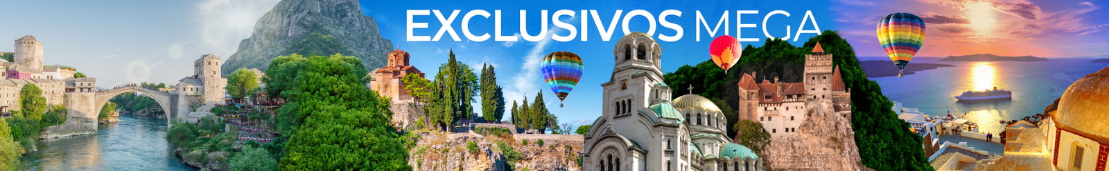 Viajes con salidas Exclusivas de Mega Travel